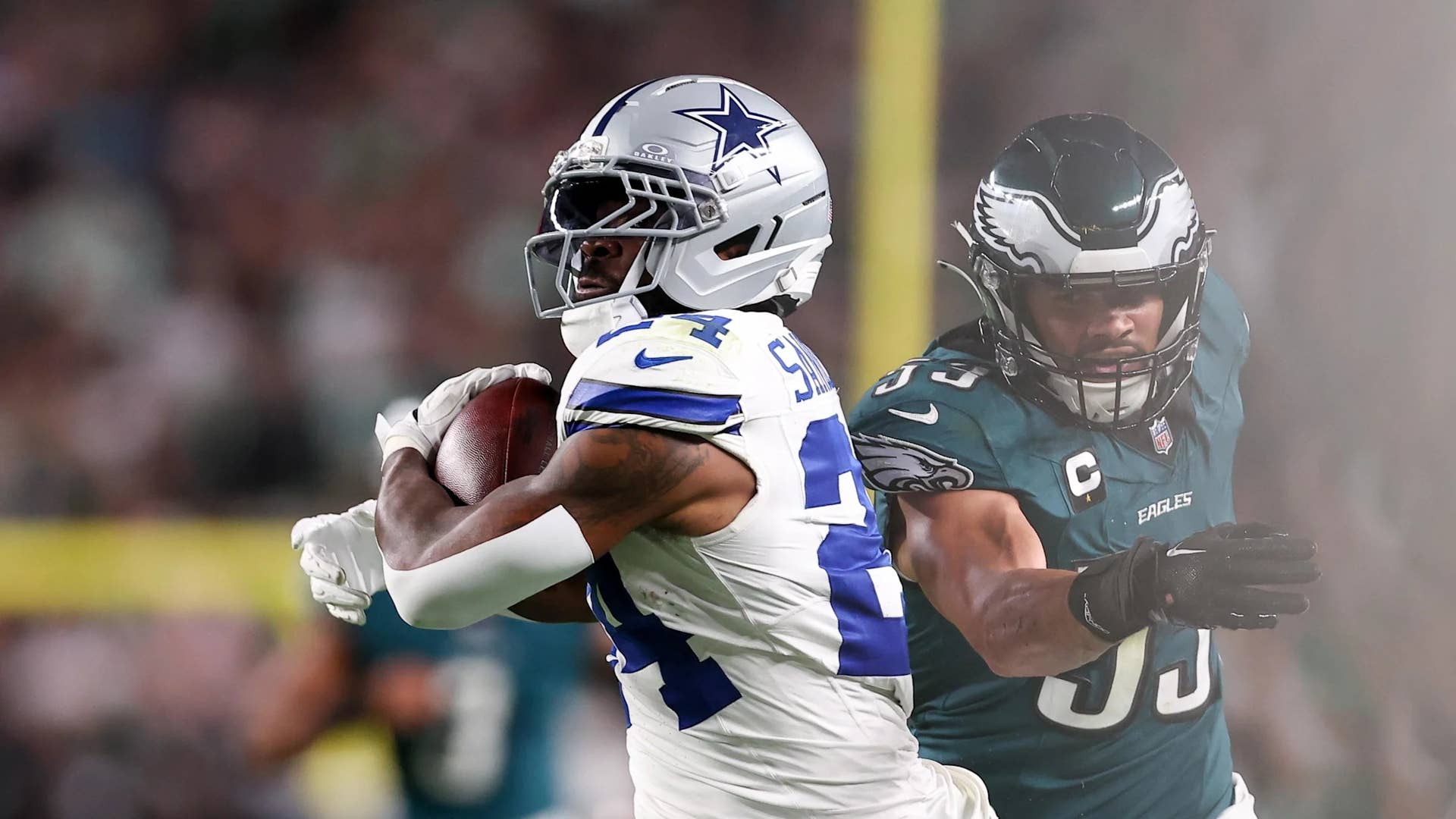 Out Of The Blue: Cowboys Rookie RB Thrust Into Spotlight With Miles ...